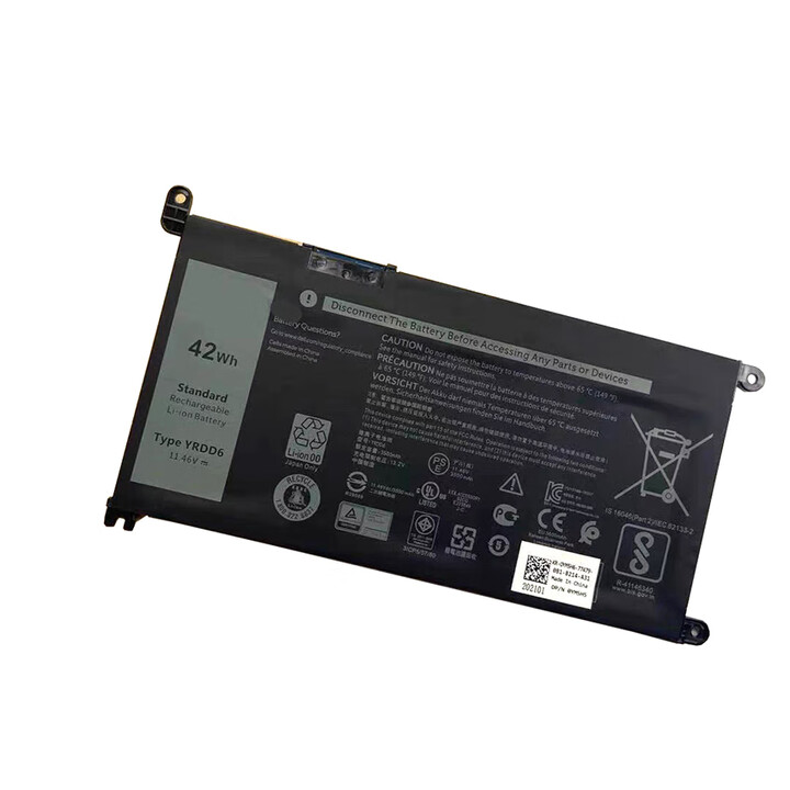 APEEKEEN适用戴尔笔记本电池 YRDD6 1VX1H VM732 WJPC4 0FJMK FDRHM 4VM0K CYMGM 3CRH3 ...