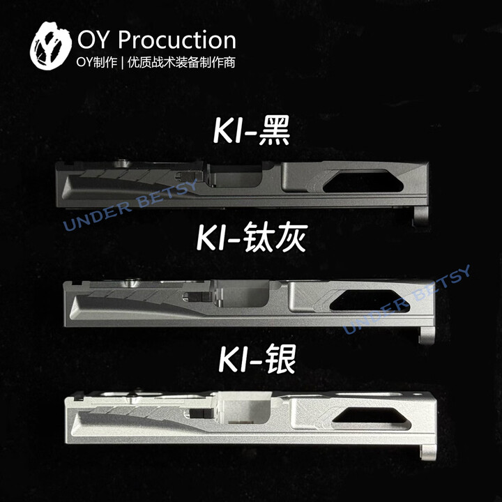 高恩OY g17玩具枪格洛克上滑套件CNC铝合金G18c竞技套件ojbk真下沉mos OY-KI竞技CNC滑套(钛灰)【图片 价格 品牌 报价】-京东
