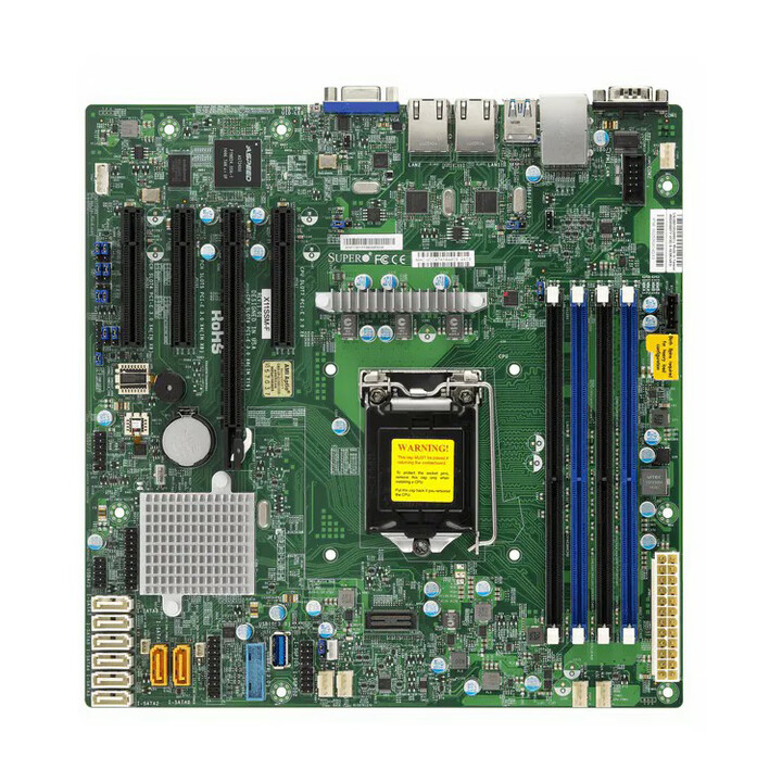 锦嘉微超微 X11SSM-F，1151 ，matx服务器主板 3年质保 X11SSM-F【图片 价格 品牌 报价】-京东