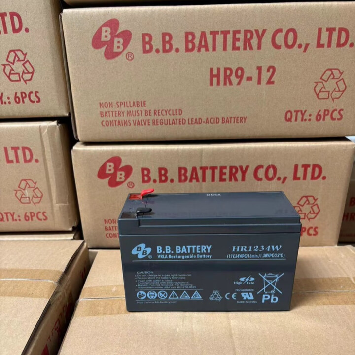 BB.BATTERY蓄电池BP12-12美美铅酸免维护HR1234W 12v7ah12a移动DR HR1234W【图片 价格 品牌 报价】-京东
