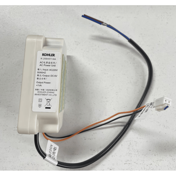 科勒适配科勒水龙头自动感应K-98452T-NW-CP萝瑞墙出水单冷配件 K-26845T-NA交流电源盒6V【图片 价格 品牌 报价】-京东