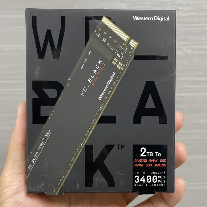 西部数据（WD）WD/西部数据 SN750 SN730 1T 2T高速SSD固态硬盘适用台式机笔记本 SN750 2T盒装美版1年包换 2TB ...