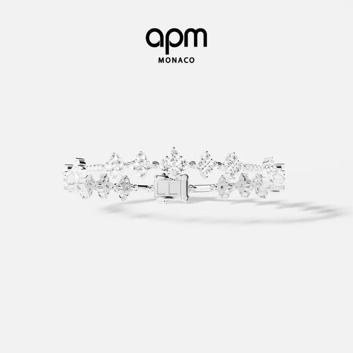 【APM MonacoAB5148OX】APM Monaco新款闪耀四叶草女生女士手链925银送闺蜜情侣七夕情人节礼物【行情 报价 价格 评测】-京东