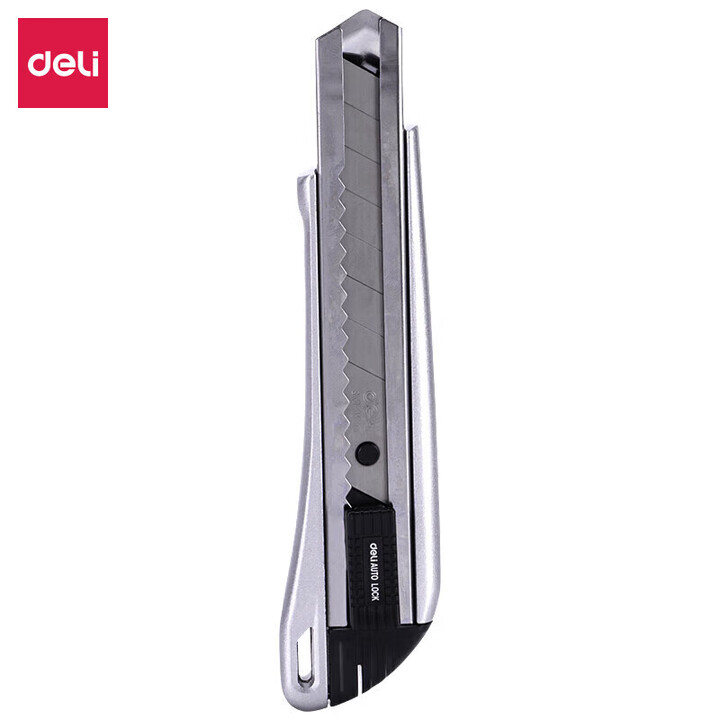 【得力（deli）2042】得力（deli）美工刀 2090 银色 刀片宽度18mm 1把 【行情 报价 价格 评测】-京东