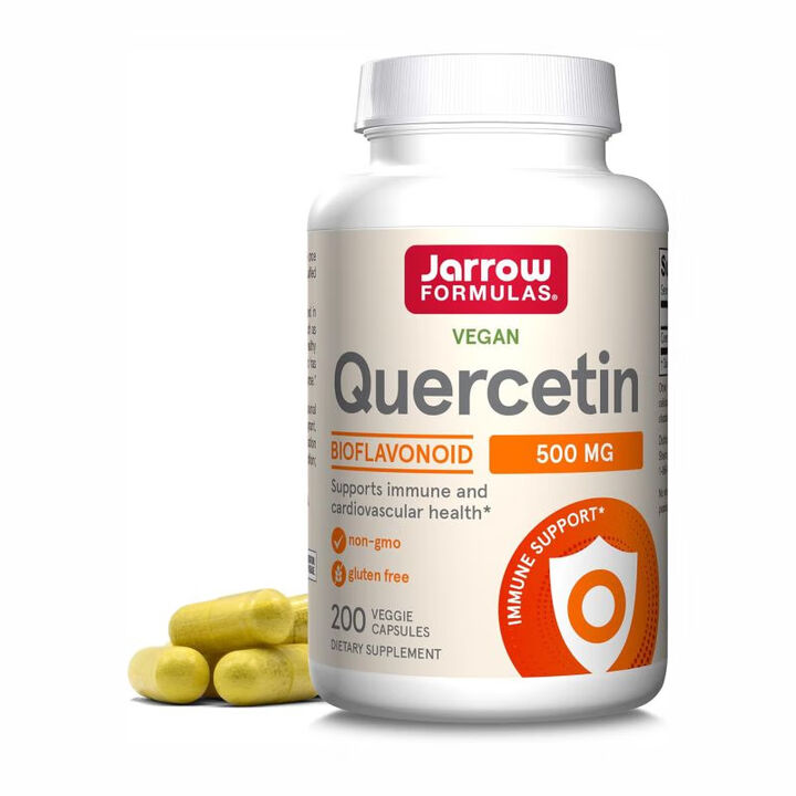 JARROW FORMULAS 美国Jarrow Formulas槲皮素Quercetin 500mg100粒 黄酮醇胶囊 200粒/瓶【图片 ...