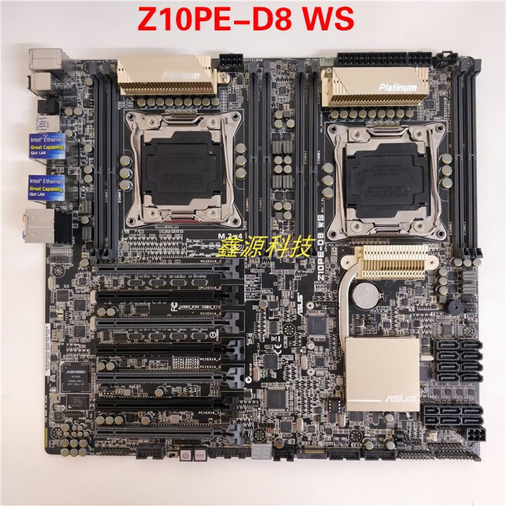 华硕（ASUS）Z10PE-D8 WS双路工作站游戏主板Z10PE-D16 X99 Z10PA-U8 黑色Z10PE D8 WS无马甲【图片 ...