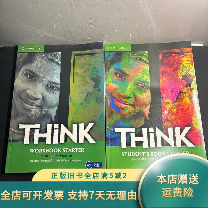 正版旧书]THiNK STUDENT'S BOOK STARTER A1+WORKBOOK STA》【摘要 书评 试读】- 京东图书