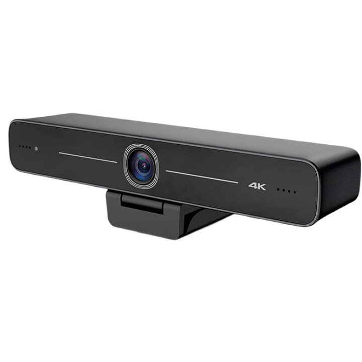 【海康威视DS-D5ACAM100D】海康威视DS-D5ACAM100D 黑色直播摄像头4K超高清100°广角镜头内置双麦克风USB视频会议网 ...