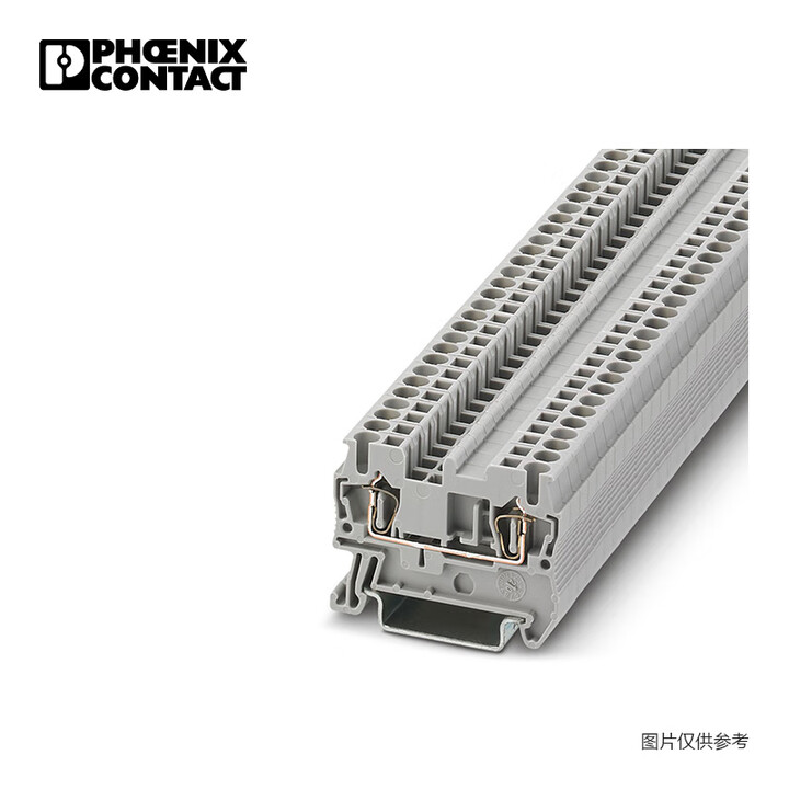 【菲尼克斯UK 2.5 B】菲尼克斯 接线端子 UK 2.5 B【3001035】直通式 24A 2.5mm2 PA 螺钉连接 灰色 690V ...