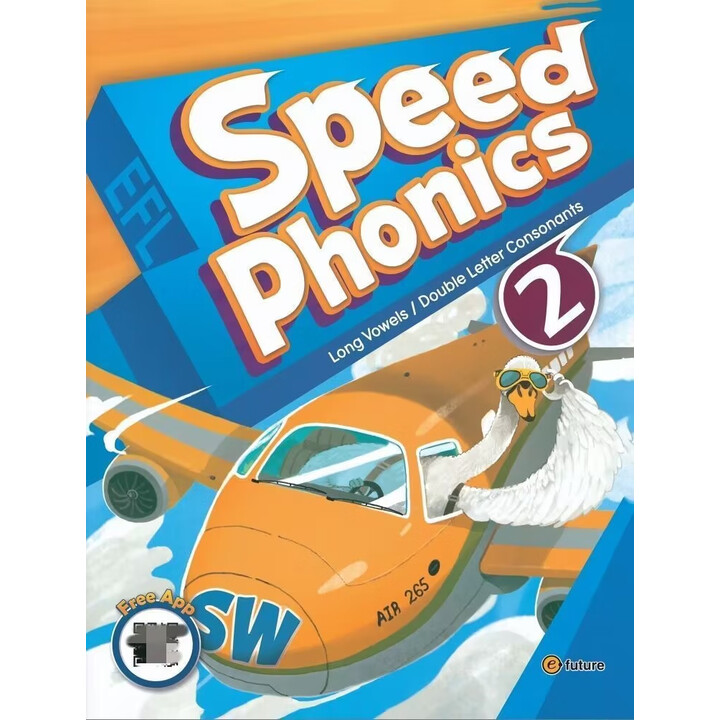 《原版Speed phonics 带app好的自然拼读课程少儿英语速读法123级别任选 Speed phonics 二级课本+练习》【摘要 ...