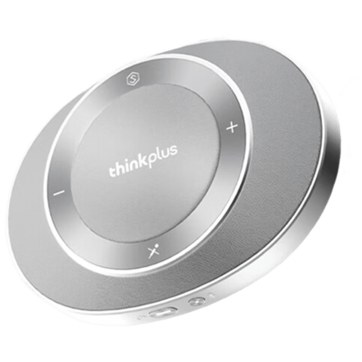 【联想（Lenovo）thinkplus】联想 thinkplus视频会议全向麦克风MCP Plus 4米拾音免驱无线蓝牙连接 腾讯会议麦克风 ...