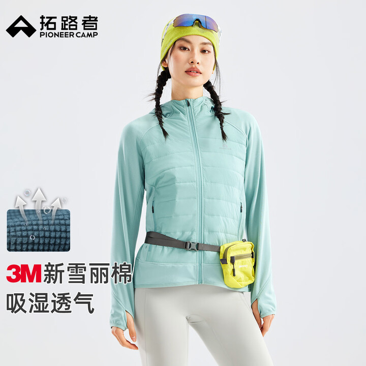 【拓路者（Pioneer Camp）GMF507022】拓路者3M新雪丽棉服女新款户外轻量保暖棉服运动外套休闲夹克开衫上衣【行情 报价 价格 ...