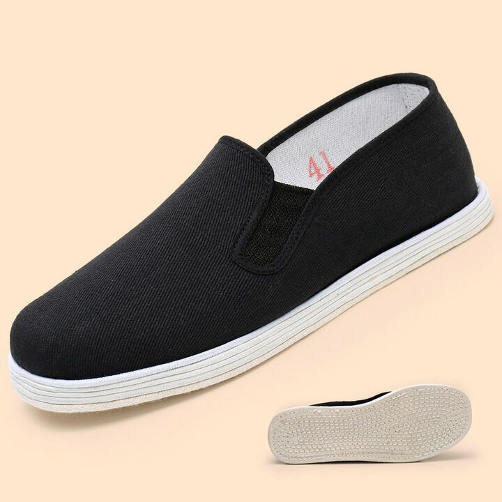 巧佳媞冬季老北京布鞋男士千层底透气一脚蹬懒人鞋加绒保暖手工棉鞋 透气全布底 38【图片 价格 品牌 报价】-京东