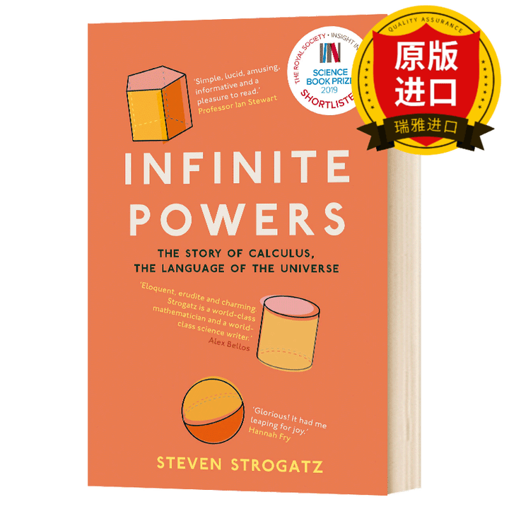 正版】英文原版 Infinite Powers: The Story of Calculus 无穷的力量：微积分揭示宇宙的秘密 进口英语原版 ...