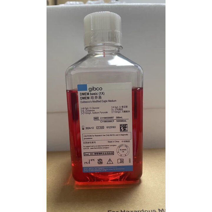 C11995500BT/Gibco/DMEM高糖培养基/500ml 500ml*5【图片 价格 品牌 报价】-京东