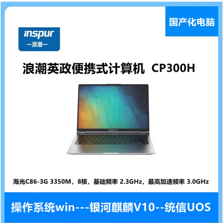 【浪潮（inspur）CP300H】浪潮（INSPUR）英政CP300H 国产电脑海光C86-3G 3350M 8核 2.3GHz/16G ...