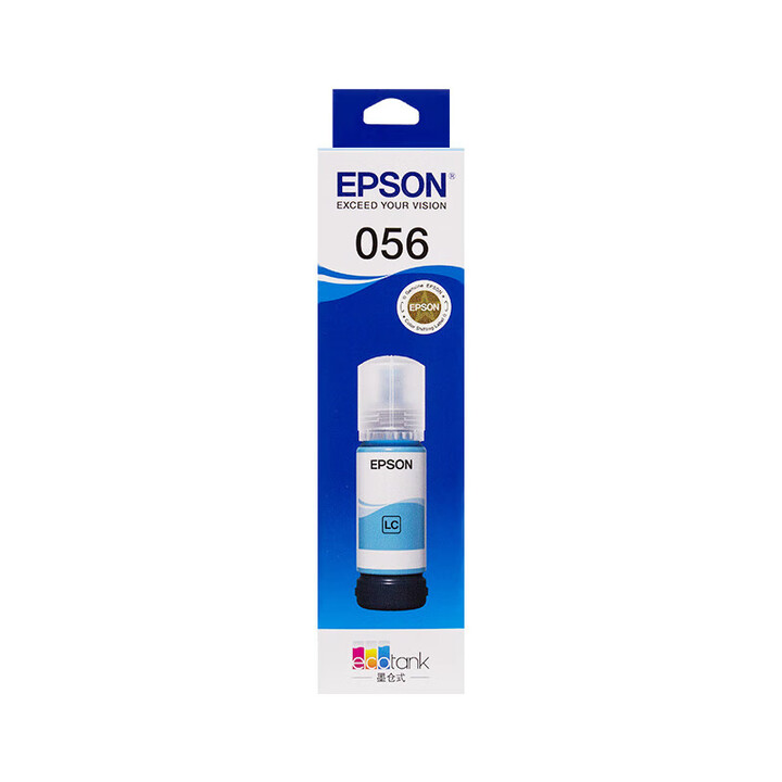 【爱普生（EPSON）056系列】爱普生（EPSON）原装056淡青色墨水【行情 报价 价格 评测】-京东