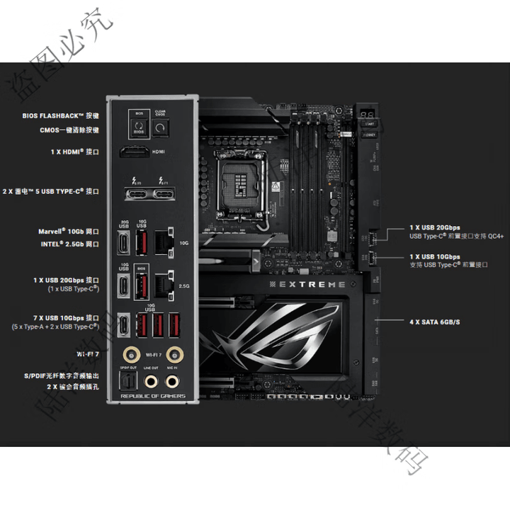 英特尔（Intel）华硕（ASUS）Z890/Z790 EXTREME/APEX/TUF/HERO/吹雪/Ult ROG Z790 ...