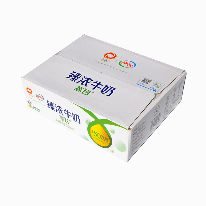 伊利纯臻浓牛奶整箱高端营养早餐奶食品一箱230ml*16袋装全脂 [1箱]伊利臻浓牛奶高钙230ml*1【图片 价格 品牌 报价】-京东