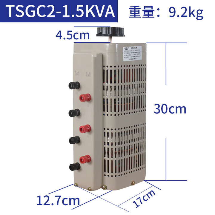 可调接触式调压器TSGC2-15KW三相调压器380V20KVA输出0-430V 1.5KW【图片 价格 品牌 报价】-京东