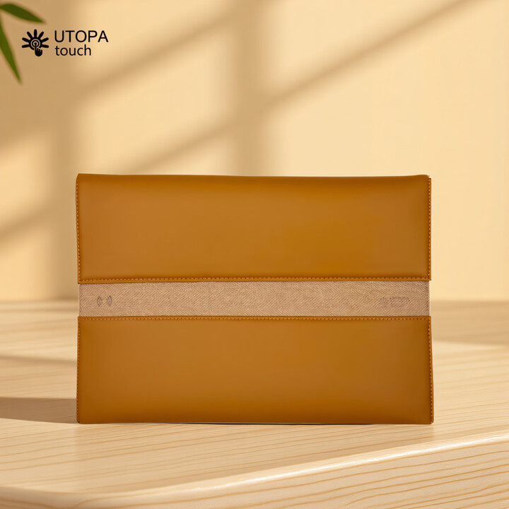 UTOPAtouchS-Touch轻薄款笔记本内胆包 适用于苹果联想华为小米系列电脑包 经典棕 16.2英寸(苹果用（15.3寸可装，但宽松 ...