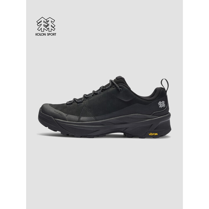 KOLON SPORT/可隆MA APPROACH LTR接近徒步鞋 男女同款V底抓地耐磨户外鞋 LUFH6SN002-BK 黑色 46 ...