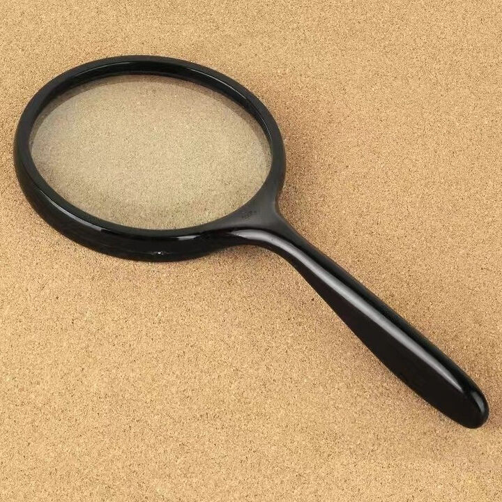 NAOISKEY 脑斯基超视野100倍手持放大镜老人阅读大镜面 曲柄100【图片 价格 品牌 报价】-京东