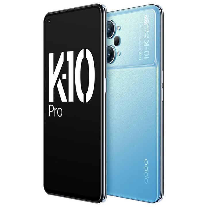 OPPO K10/K10 pro 天玑8000-MAX 5G电竞游戏手机VC液冷散热 NFC手机 120Hz高刷 二手手机 95新 晴蓝 ...