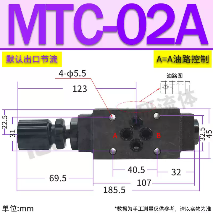 MTCV-02W叠加TVCA双向STC节流阀MTC-03液压06ATVCW04BTVCBMT MTC-02A【图片 价格 品牌 报价】-京东