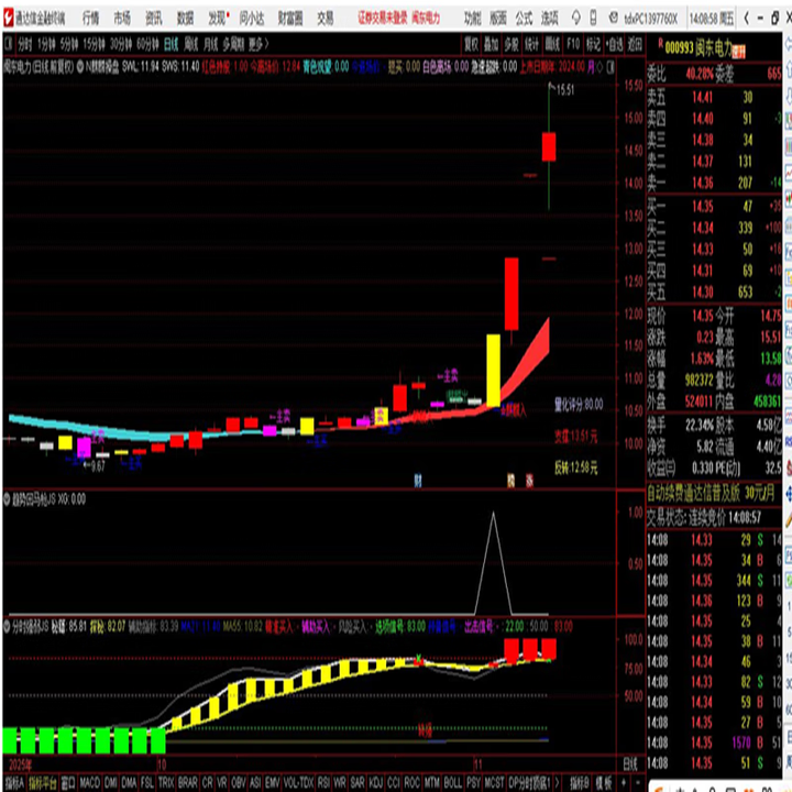 通达信指标【趋势回马枪战法策略】选股器【在强势趋势中，精准捕捉回踩启动点，1选+1主图+2副图】 - - - 京东JD.COM