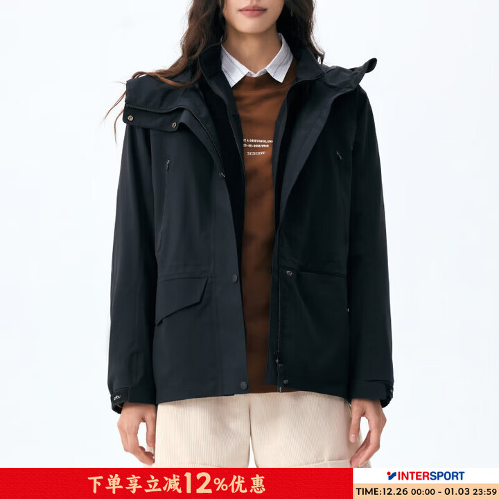 蓝步女装 2024秋季新款时尚潮流运动夹克户外出行健身休闲舒适外套 LR2014A92001LB L【图片 价格 品牌 报价】-京东