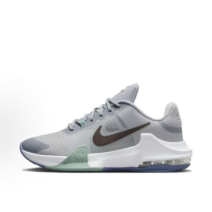 耐克（NIKE）Nike耐克 Air Max Impact 4 缓震轻便透气运动篮球鞋 DM1124-007 DM1124-007 44【图片 ...