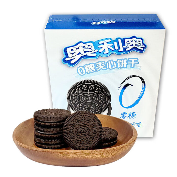 奥利奥（Oreo）OREO0糖夹心饼乾 膳食纤维盒装便携97g低糖健康休闲零嘴 320g*2盒【图片 价格 品牌 报价】-京东