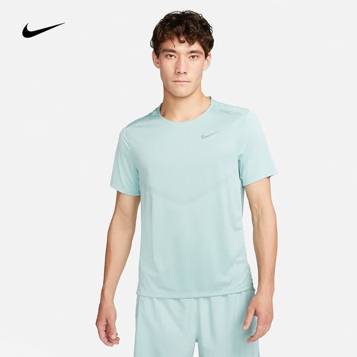 耐克（NIKE） 男子速干短袖跑步上衣 DRI-FIT RISE 365 CZ9185-310 XL【图片 价格 品牌 报价】-京东