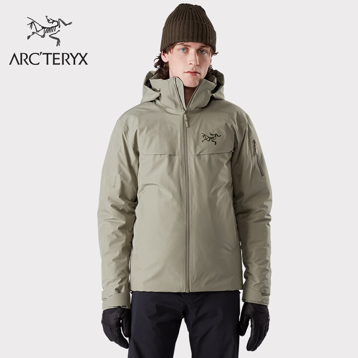 ARC’TERYX始祖鸟 MACAI JACKET GORE-TEX 防水 男子 连帽羽绒服 Distortion/缥缈绿 L【图片 价格 ...
