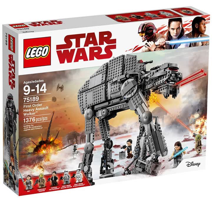 乐高 LEGO 星球大战系列 早教 拼插积木 玩具 6-14岁 2019NEW 重型突击步行机甲 75189 【图片 价格 品牌 报价】-京东