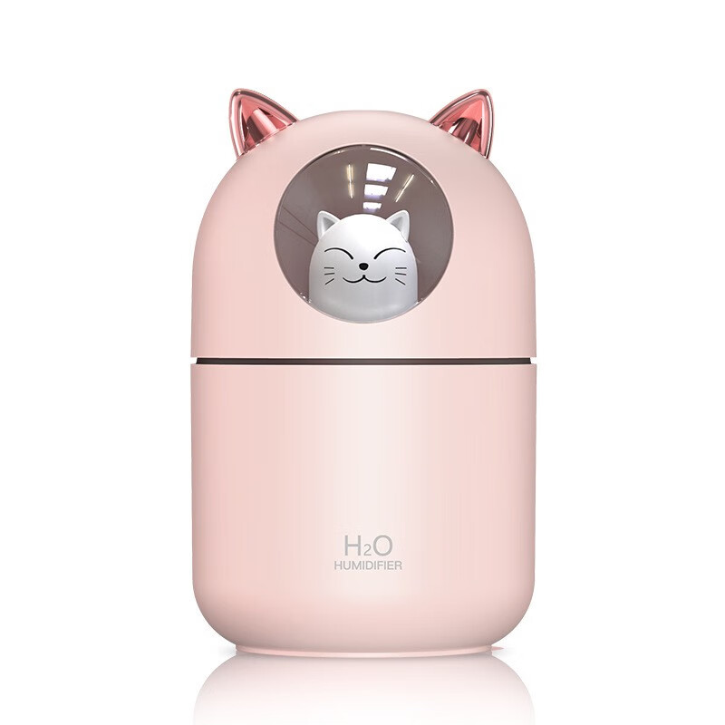 科迈升 萌猫多功能加湿器 YM-J0035.0kg 300ml 卧室 桌面 有雾型 300-499mL/h 10-20㎡ 普通加水 按钮式 有雾 台面式 国产 2019180709010674 ...