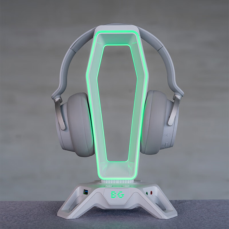 40f59dacecb700ae.jpg (800×800)BG Gaming 耳机支架 RGB游戏耳机支架 耳机支架头戴式 7.1虚拟环绕声 ...