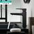 汉斯格雅（Hansgrohe）龙头单把手面盆龙头冷热水台盆台下盆龙头梦迪宝洗手盆洗脸盆龙头 32507677（磨砂黑色）【图片 价格 品牌 ...