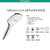 汉斯格雅（Hansgrohe） 花洒喷头手持淋浴单头多功能莲蓬头 原装进口飞雨Select变速 26521407-方形白色【图片 价格 品牌 ...