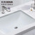 科勒（KOHLER）台盆脸盆陶瓷盆台上台下盆线下门店同款卡斯登方形台盆 20414T-0【图片 价格 品牌 报价】-京东