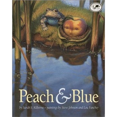 Peach and Blue