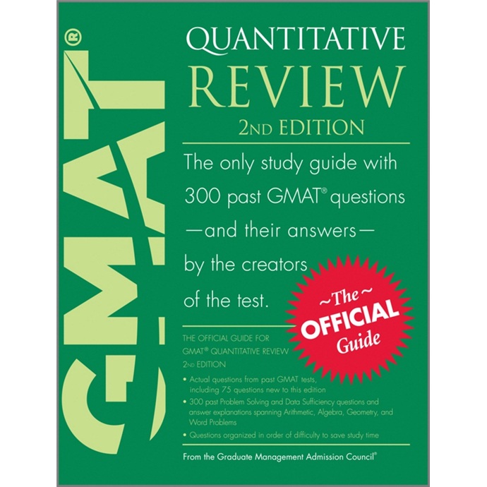 GMAT Quantitative Review GMAT 数量部分复习指南