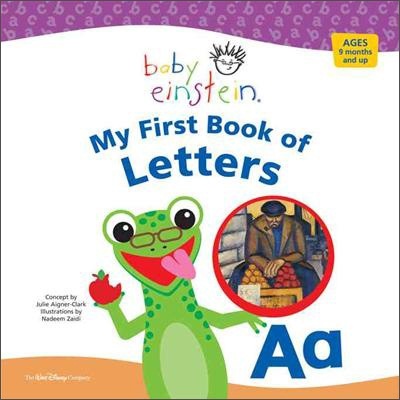 Baby Einstein: My First Book of Letters[Board book]