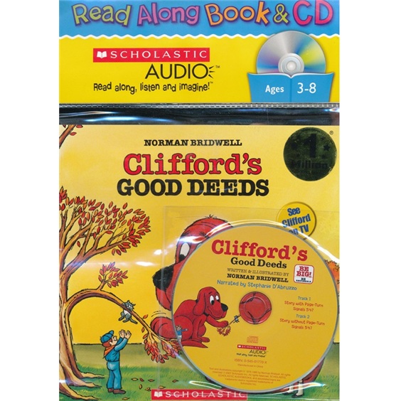 Clifford's Good Deeds (Book with CD) 做好事的克里弗(书+CD)