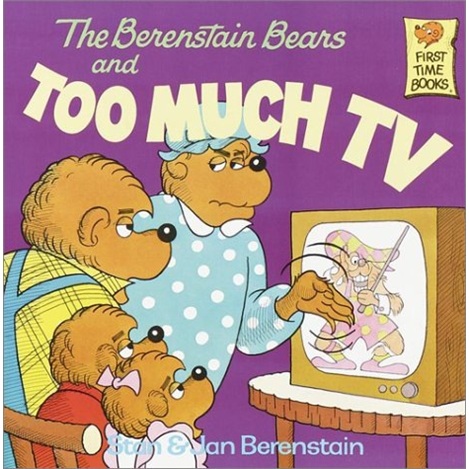 The Berenstain Bears and Too Much Television贝贝熊系列 英文原版