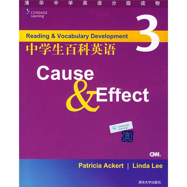 清华中学英语分级读物·中学生百科英语3：Cause&Effect（附1张光盘）