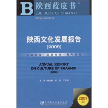 陕西蓝皮书：2009陕西文化发展报告（附VCD光盘1张）