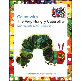 Count with the Very Hungry Caterpillar 和饥饿的毛毛虫一起数数 英文原版