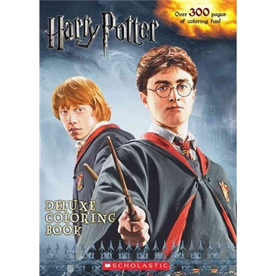 Harry Potter Deluxe Coloring Book 哈利波特豪华彩色图集